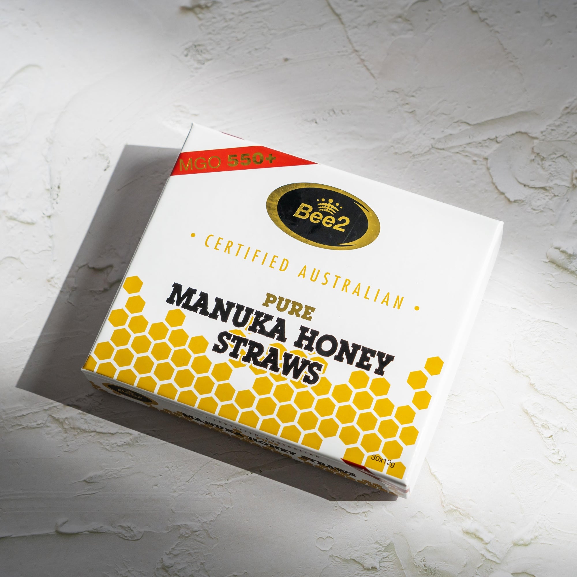 Bee2 Australian Manuka Honey Straws MGO 550+