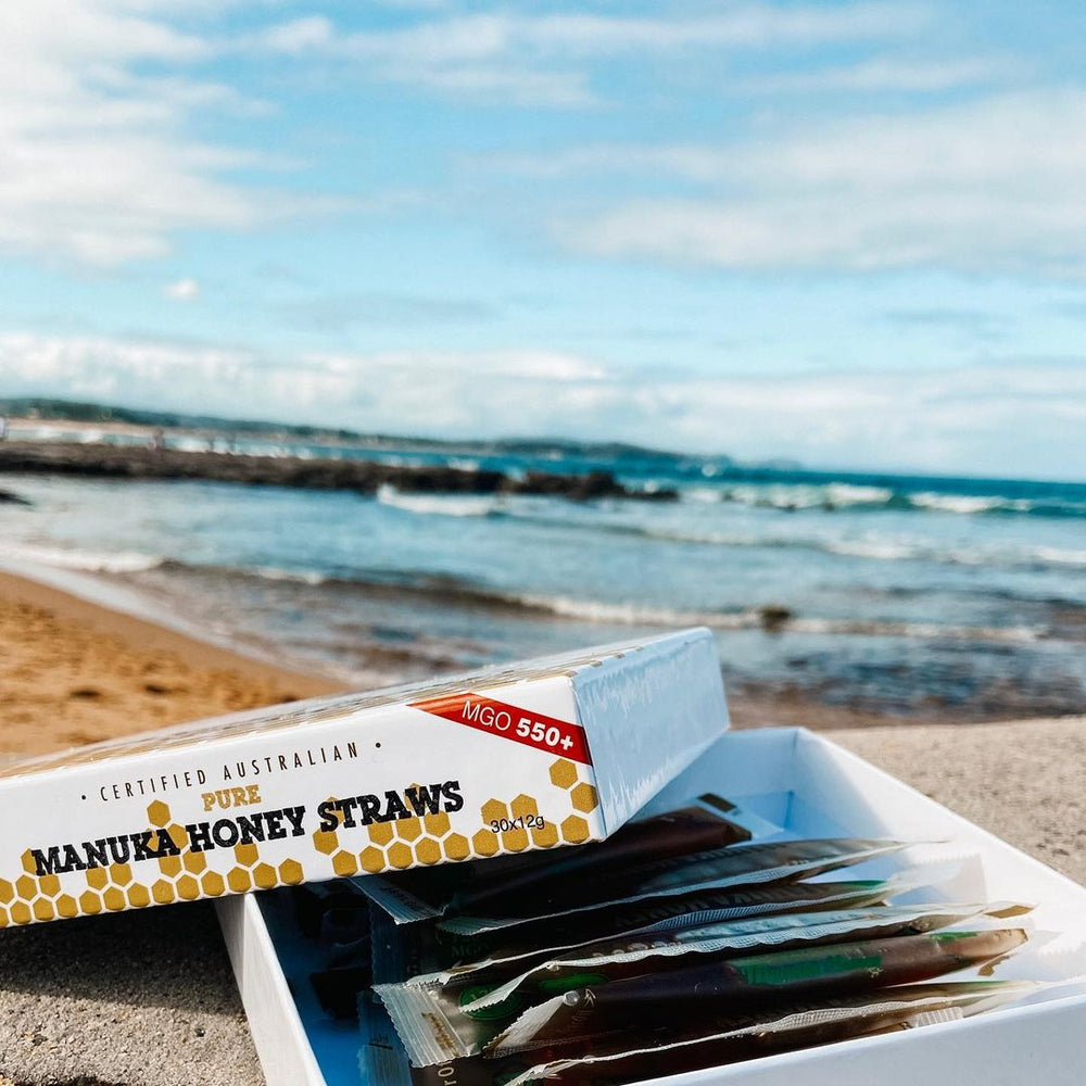 Bee2 Australian Manuka Honey Straws MGO 300+